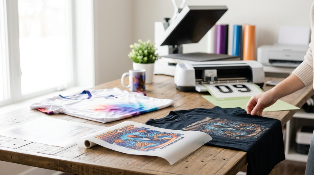 DTF vs Sublimation vs HTV: 2026 Buyer's Guide | HueDrift